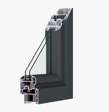 PVC Thermal Insulating Windows with 5 Chambers | 5STARS