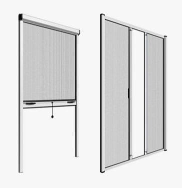 Vertical, Lateral, Double Sided Roller Insect Screens | NoBuzz by QFORT